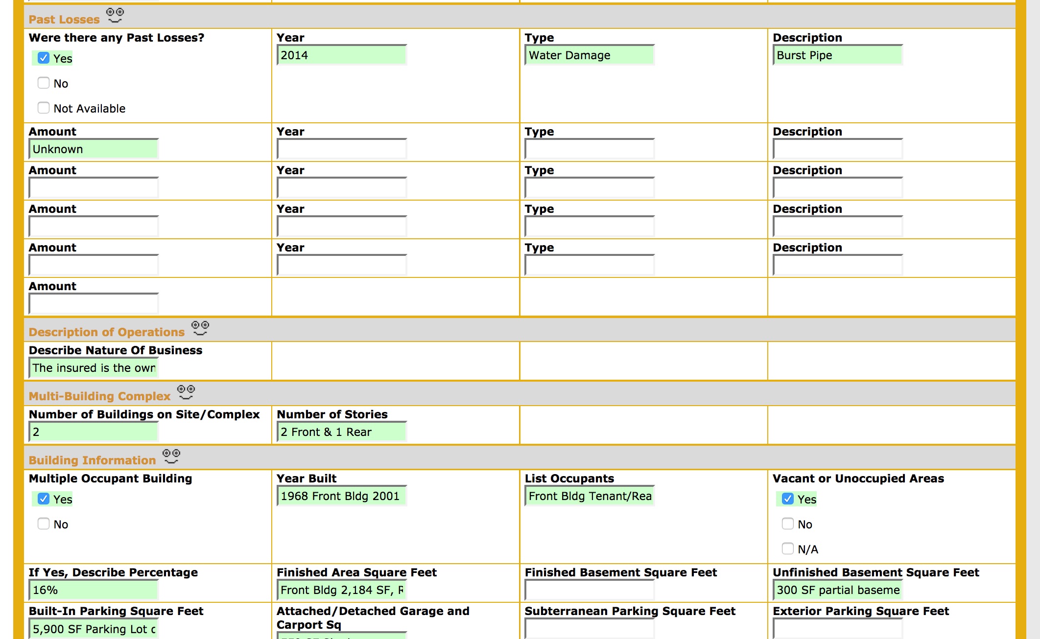 EZinspections: sample inspection forms, inspection checklists and ...