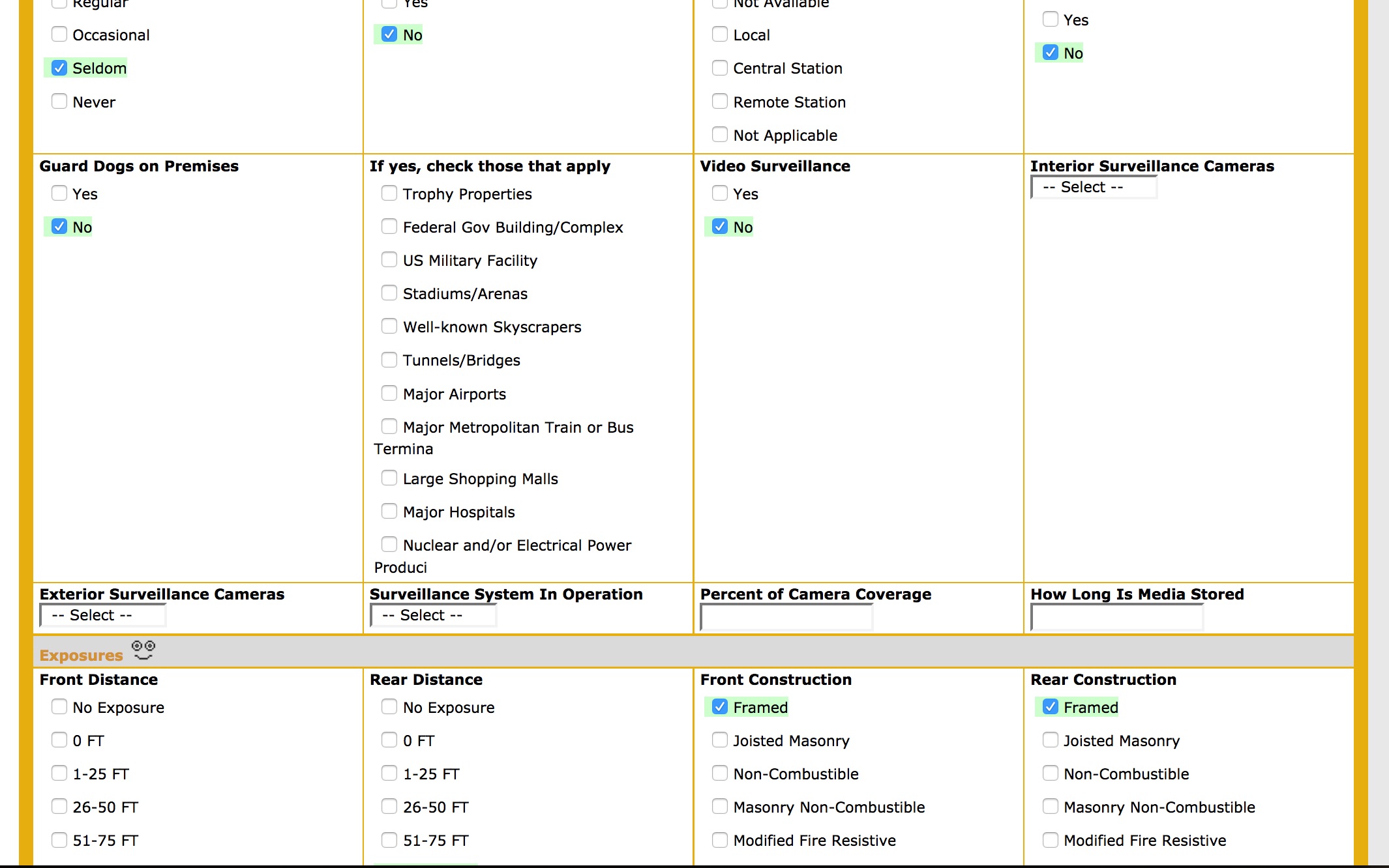 EZinspections: sample inspection forms, inspection checklists and ...